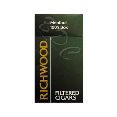 Buy Discount Cigars - Richwood Menthol Filtered Cigars