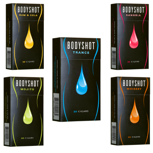 BuyDiscountCigars.com - BodyShot Flavored Filtered Cigars Sampler (1 ...